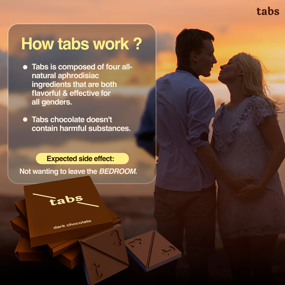 Tabs Chocolate for Couples